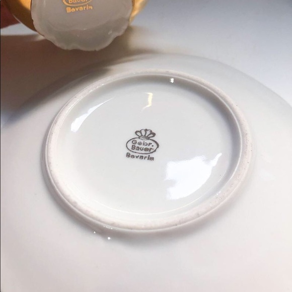 Vintage | Accents | Gebrbauer 92s Gold Plated Teacup Saucer | Poshmark